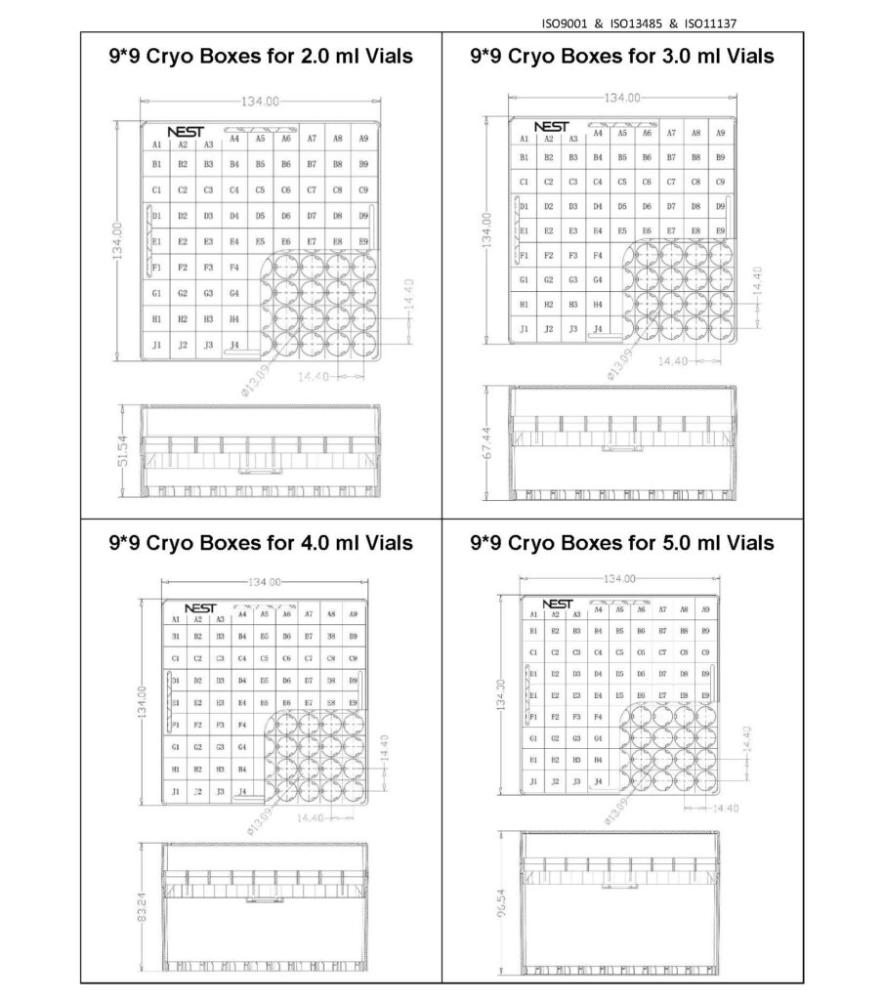 NEST Cryo Boxes