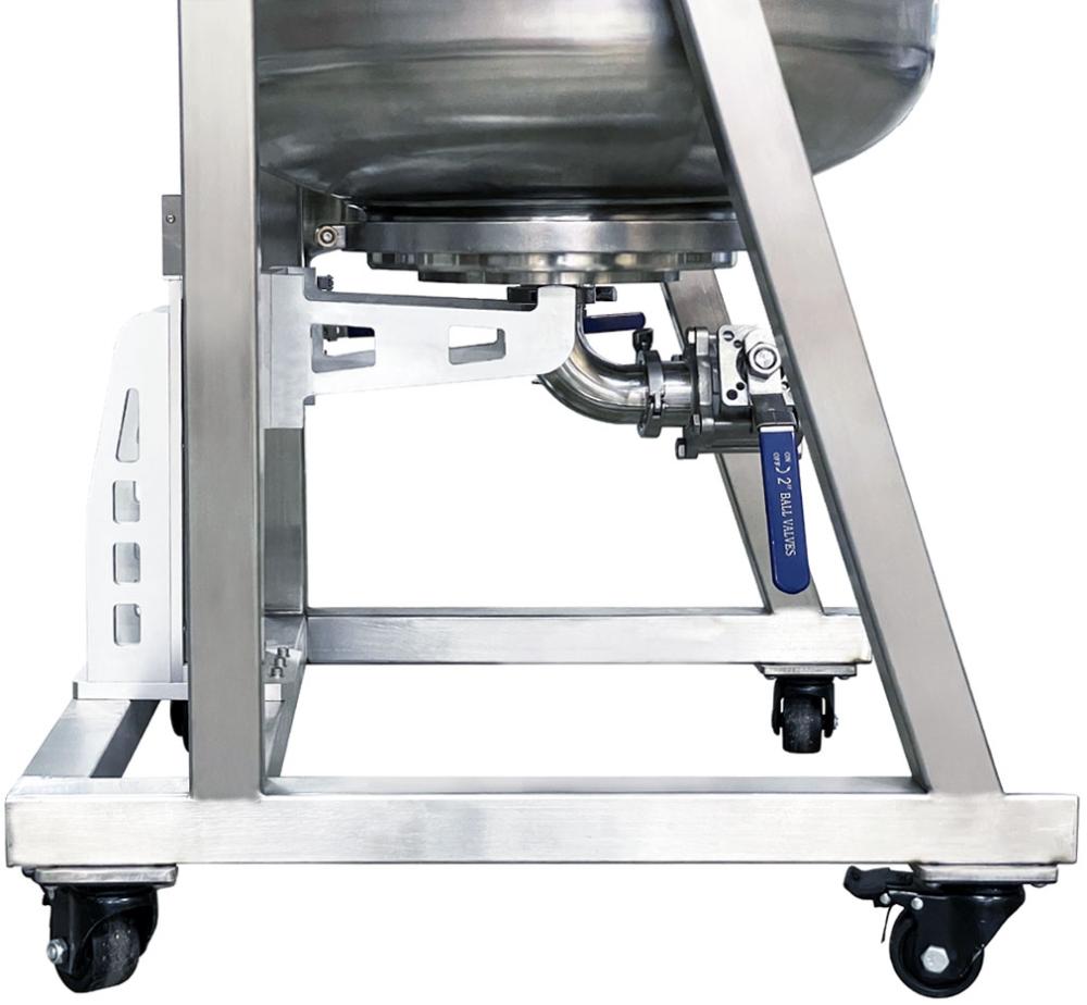 Ai Dual-Jacketed 200L 316L-Grade Stainless Steel Filter Reactor - LeDAB