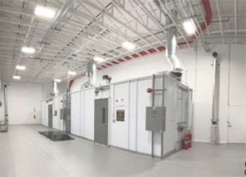 C1D1 Labs Modular Fire Rated Extraction Booths