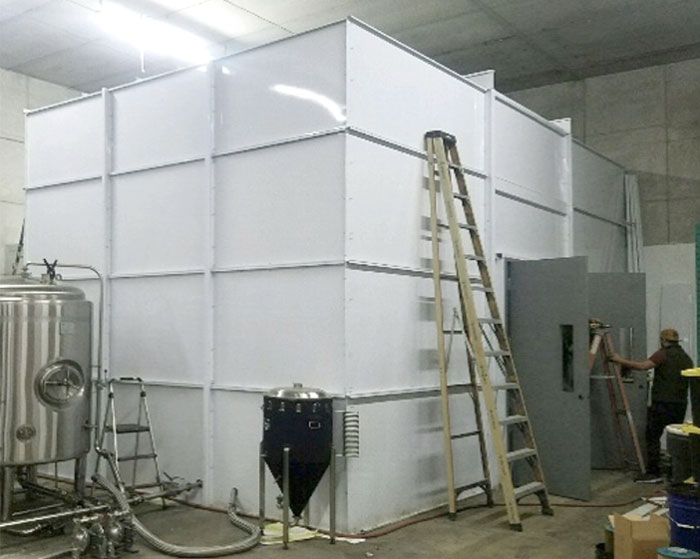 C1D1 Labs Modular Fire Rated Extraction Booths