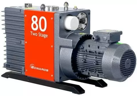 Edwards E2M80 57 CFM Dual Stage High Capacity Vacuum Pump