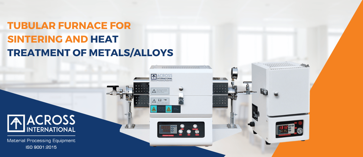 Tubular furnace for sintering and heat treatment of metals/alloys